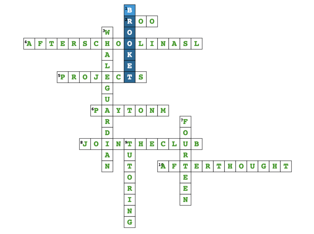 Answers To Yesterday s Crossword Puzzle Gooroo Blog